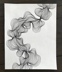 Abstract Line Drawing at PaintingValley.com | Explore collection of ...