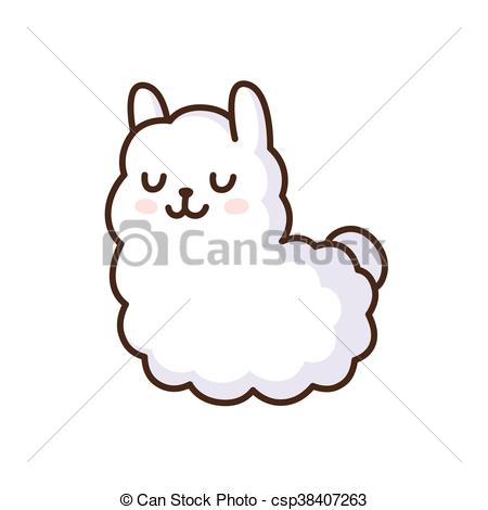 Cartoon Llama Drawing at PaintingValley.com | Explore collection of ...