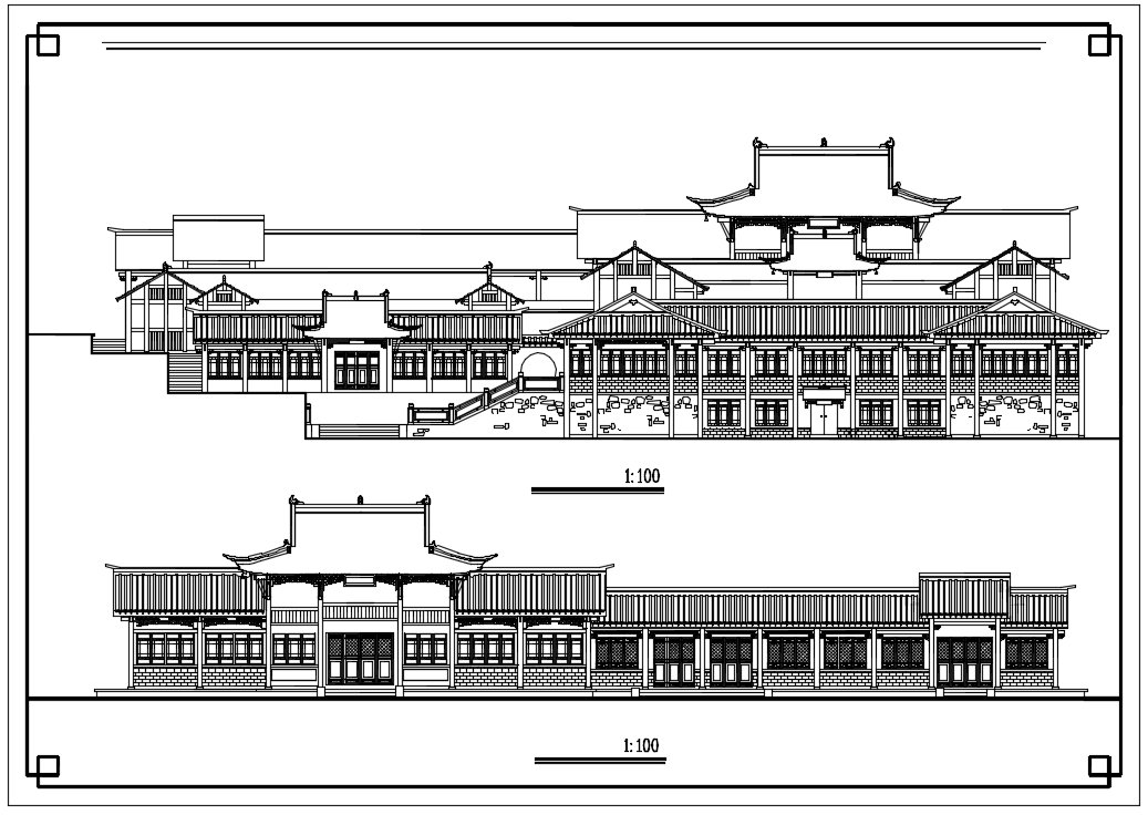 Chinese Architecture Drawing at PaintingValley.com | Explore collection ...