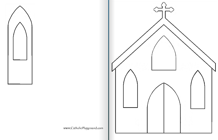 Drawing Of Church Building at PaintingValley.com | Explore collection ...