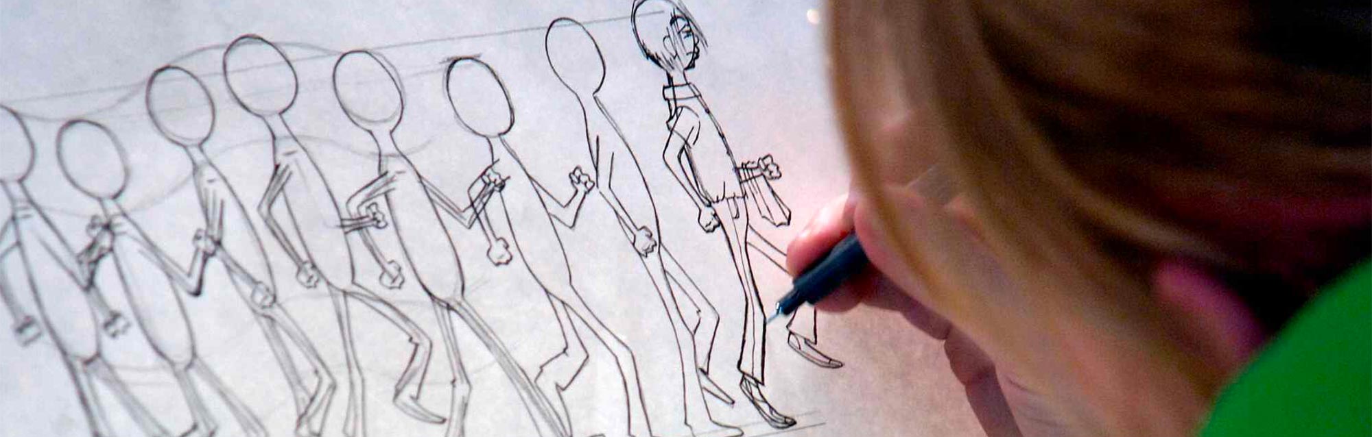 Computer Animation Drawing at PaintingValley.com | Explore collection ...