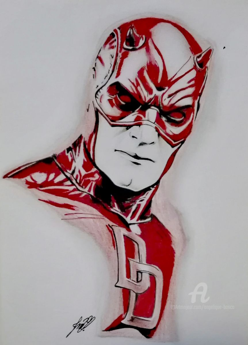 Daredevil Drawing at PaintingValley.com | Explore collection of Daredevil Drawing