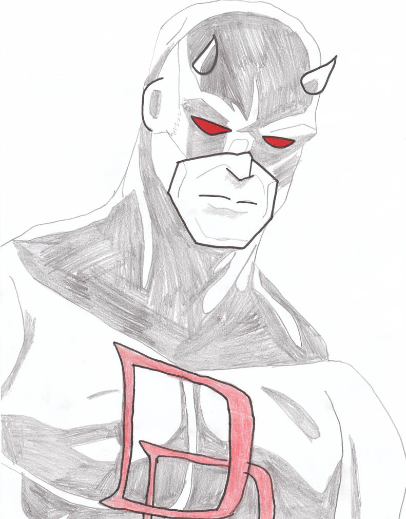 Daredevil Drawing at PaintingValley.com | Explore collection of Daredevil Drawing