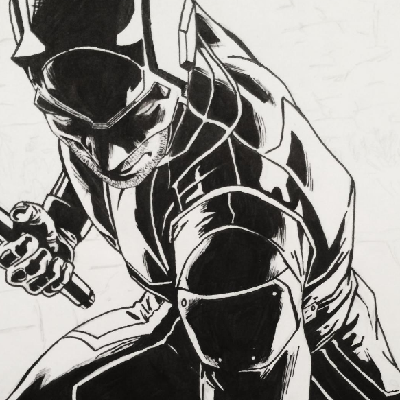 Daredevil Drawing at PaintingValley.com | Explore collection of Daredevil Drawing