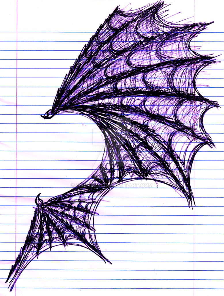 Demon Wings Drawing at PaintingValley.com | Explore collection of Demon Wings Drawing