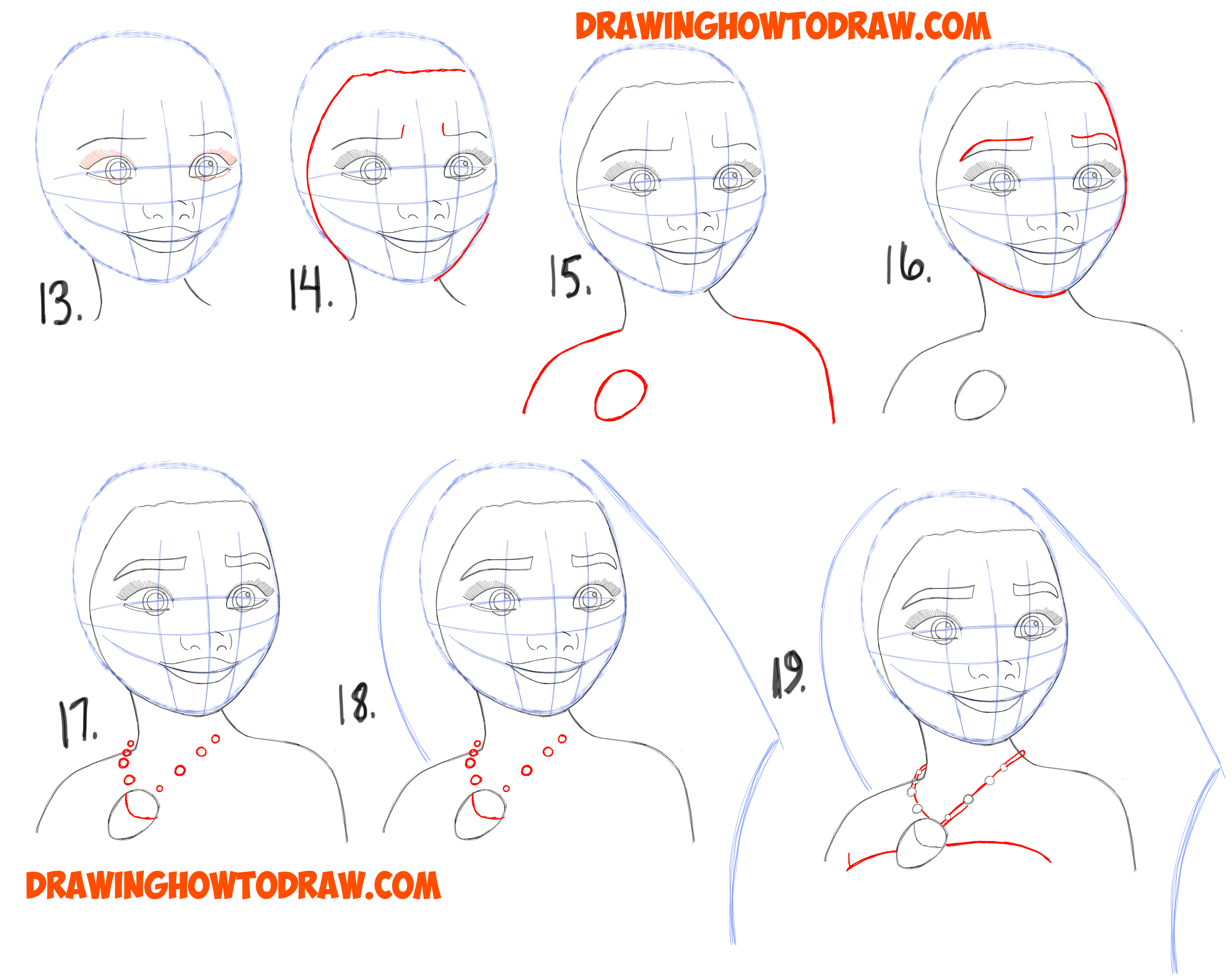 Disney Drawing Tutorials at PaintingValley.com | Explore collection of ...