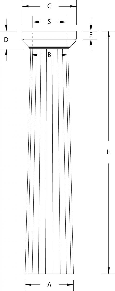 Doric Column Drawing at PaintingValley.com | Explore collection of Doric Column Drawing