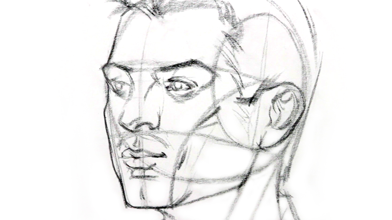 Drawing Face Angles at PaintingValley.com | Explore collection of Drawing Face Angles