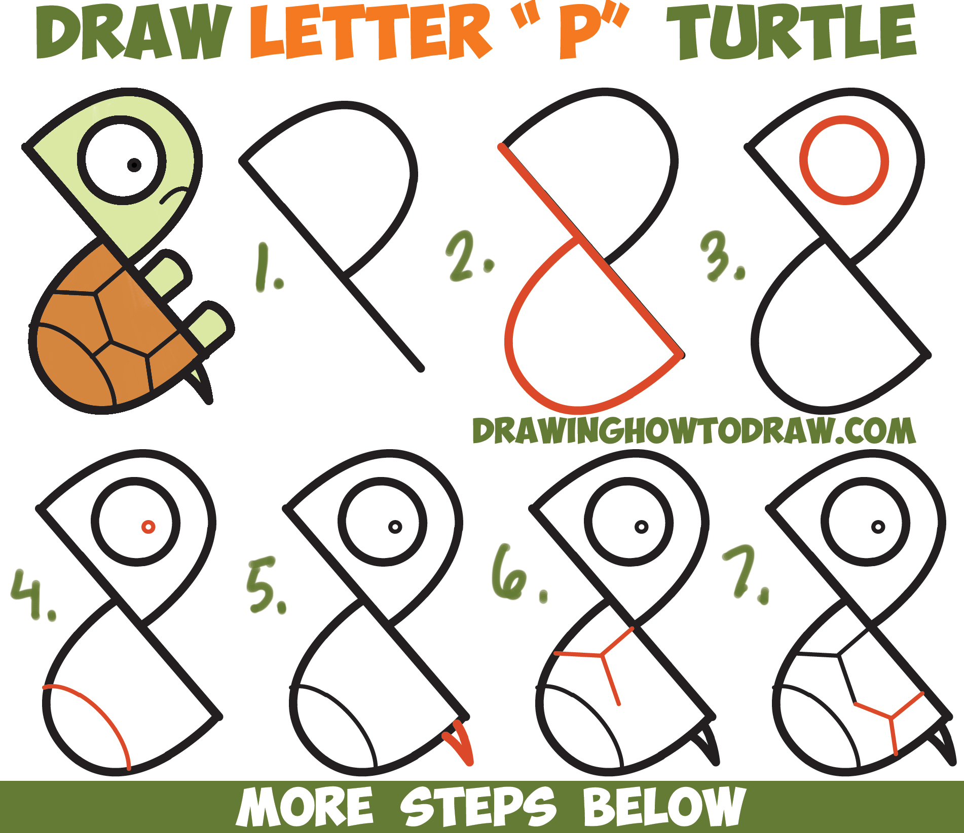 Easy Cartoon Drawing Tutorials at PaintingValley.com | Explore ...