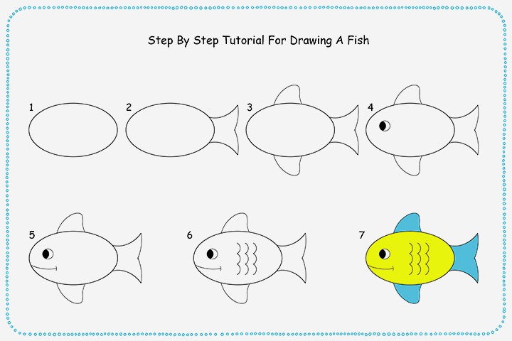 Easy Drawings For Kids Step By Step at PaintingValley.com | Explore ...
