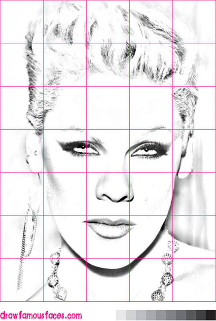 Easy Grid Drawings at PaintingValley.com | Explore collection of Easy ...