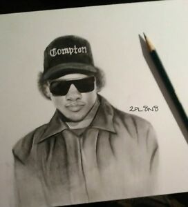 Eazy E Drawing at PaintingValley.com | Explore collection of Eazy E Drawing