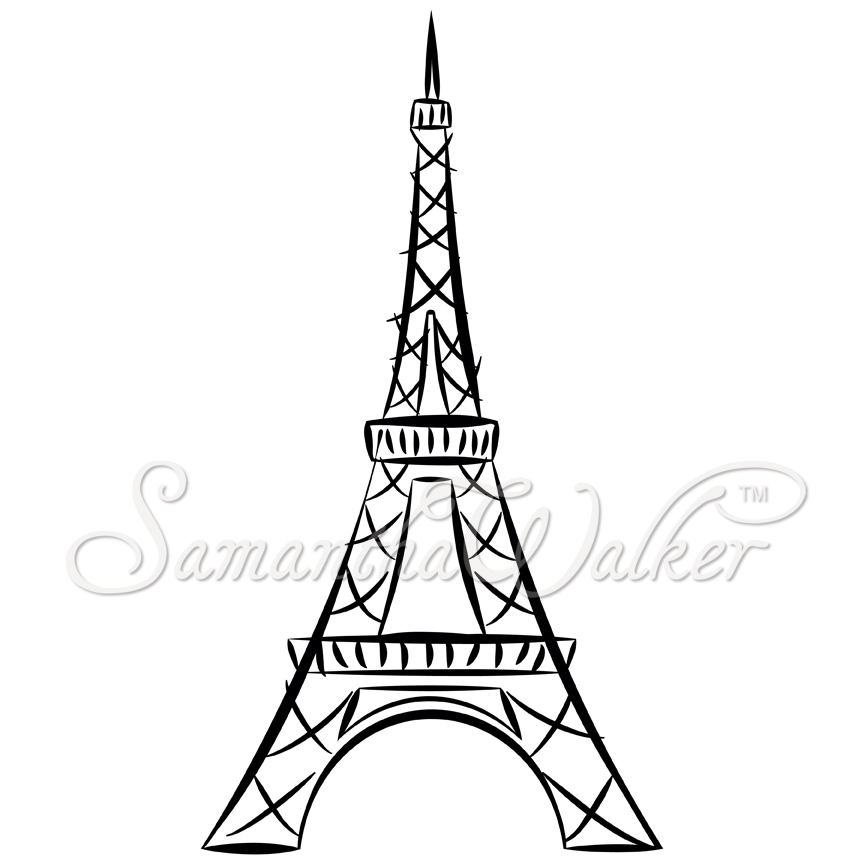 Eiffel Tower Drawing Outline at PaintingValley.com | Explore collection ... Eiffel Tower Drawing Outline at PaintingValley.com | Explore collection ...