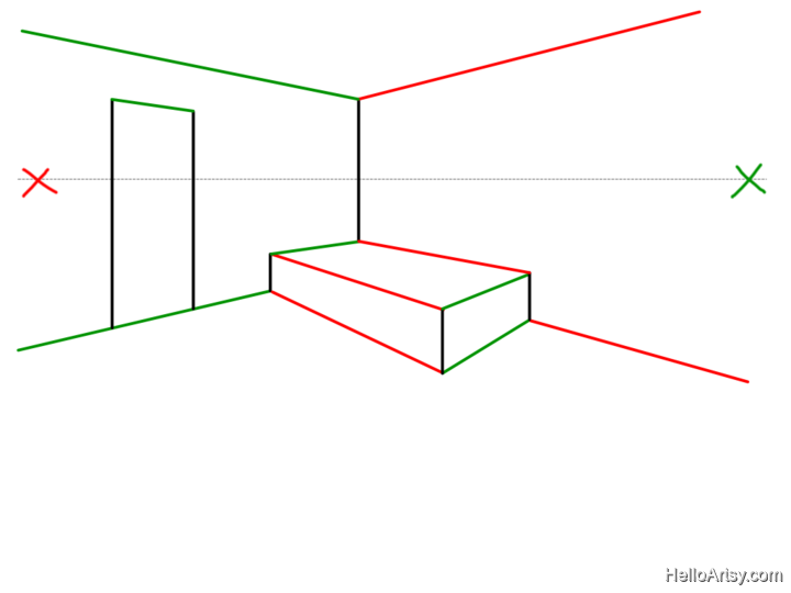 Empty Room Drawing at PaintingValley.com | Explore collection of Empty ...