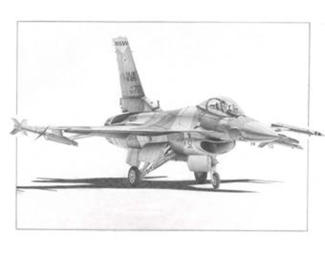 F 16 Drawing at PaintingValley.com | Explore collection of F 16 Drawing
