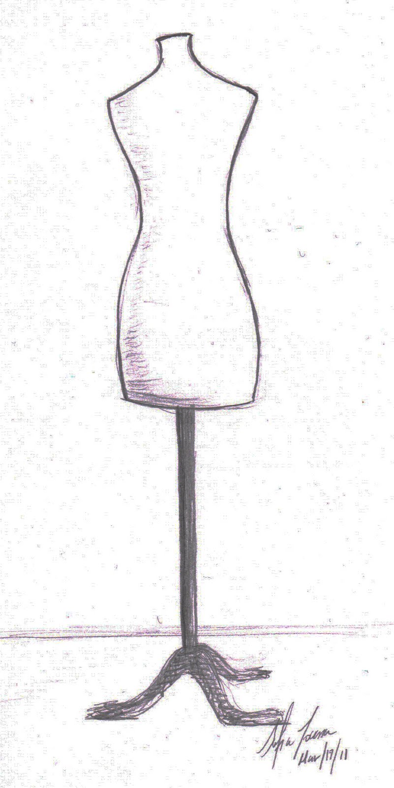 Fashion Manikin Drawing at PaintingValley.com | Explore collection of Fashion Manikin Drawing