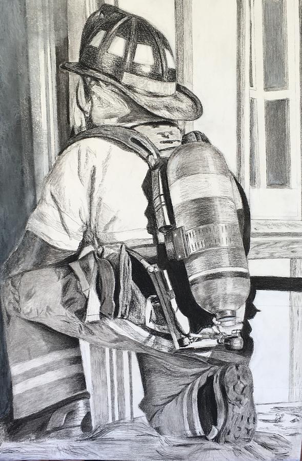 Firefighter paintings search result at PaintingValley.com