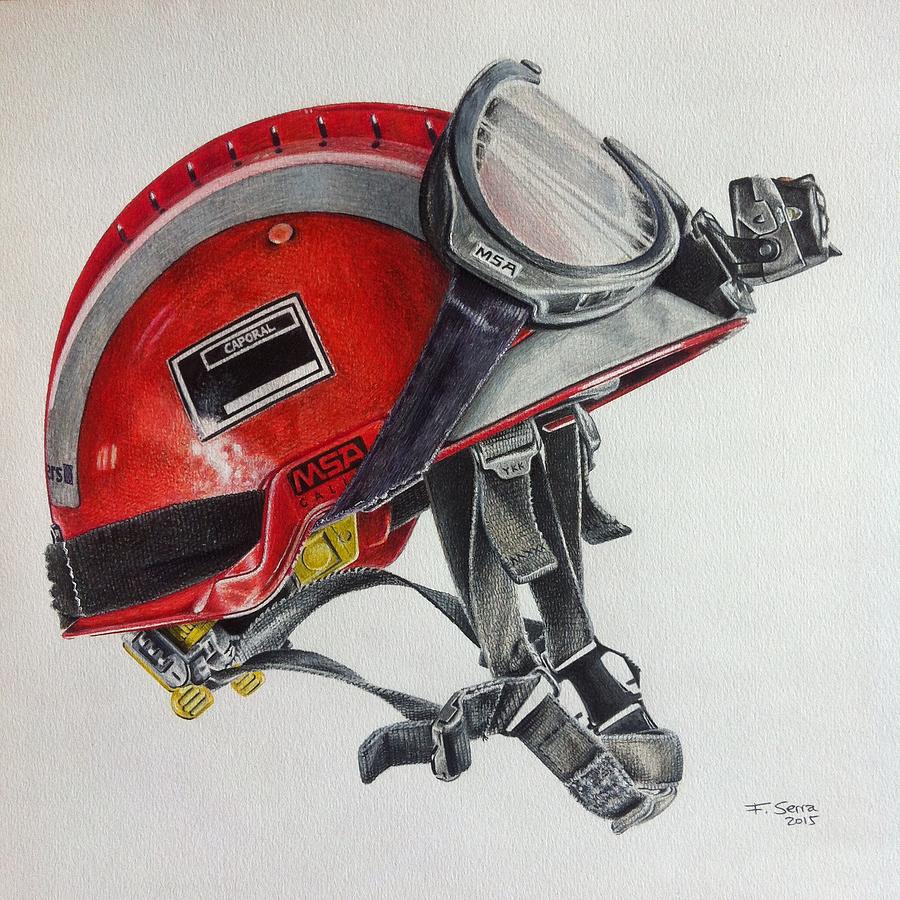 Firefighter Drawing at PaintingValley.com | Explore collection of ...