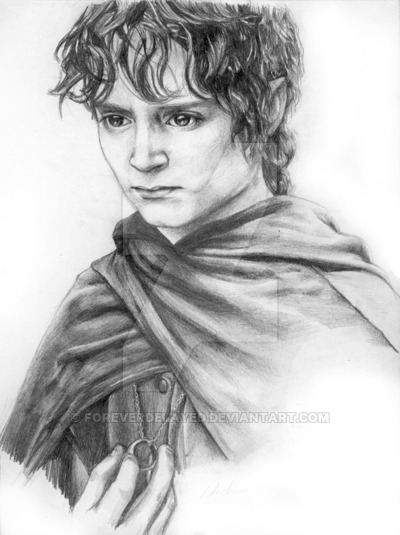Frodo Drawing at PaintingValley.com | Explore collection of Frodo Drawing