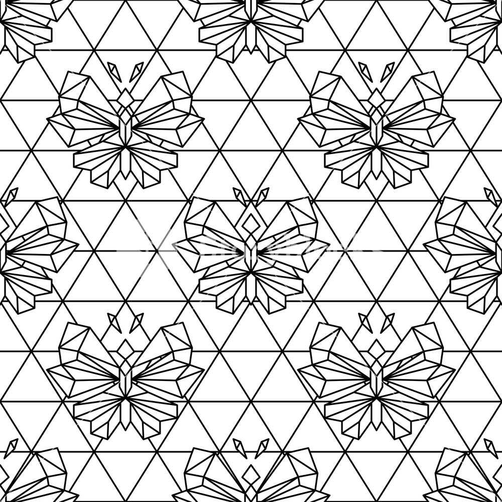 Geometric Line Drawing at PaintingValley.com | Explore collection of ...