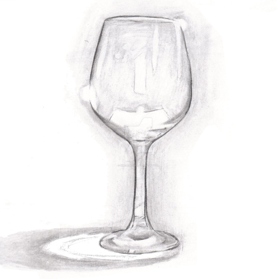 Glass Cup Drawing at PaintingValley.com | Explore collection of Glass Cup Drawing