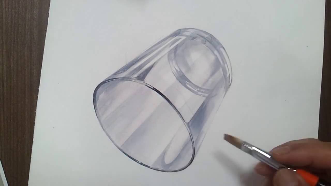 Glass Cup Drawing at PaintingValley.com | Explore collection of Glass Cup Drawing