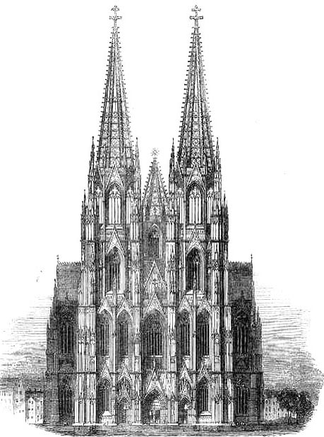 Gothic Cathedral Drawing at PaintingValley.com | Explore collection of Gothic Cathedral Drawing