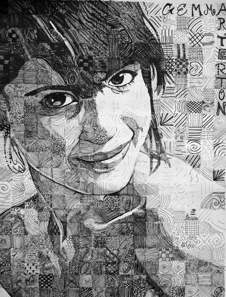 Grid Pattern Drawing at PaintingValley.com | Explore collection of Grid ...