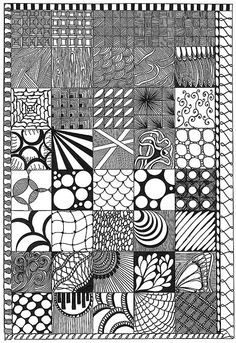 Grid Pattern Drawing at PaintingValley.com | Explore collection of Grid ...
