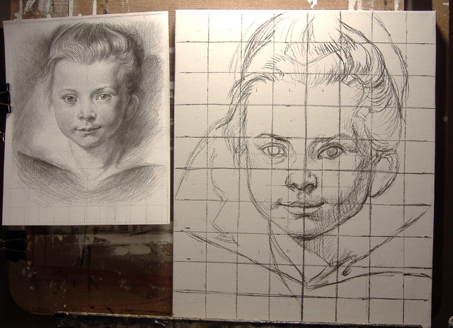 Grid System Drawing at PaintingValley.com | Explore collection of Grid ...