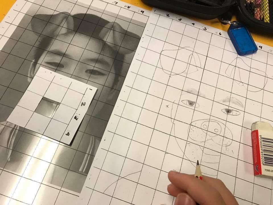 Grid System Drawing at PaintingValley.com | Explore collection of Grid ...