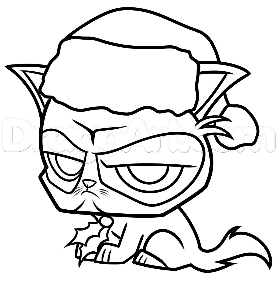 Grumpy Cat Drawing at PaintingValley.com | Explore collection of Grumpy ...