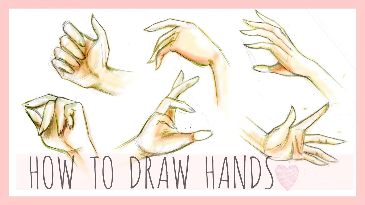 Hand Drawing Tutorial at PaintingValley.com | Explore collection of ...