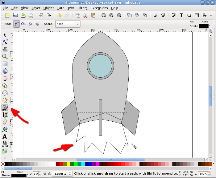 Inkscape Drawing at PaintingValley.com | Explore collection of Inkscape ...