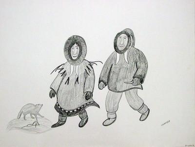 Inuit Drawings at PaintingValley.com | Explore collection of Inuit Drawings