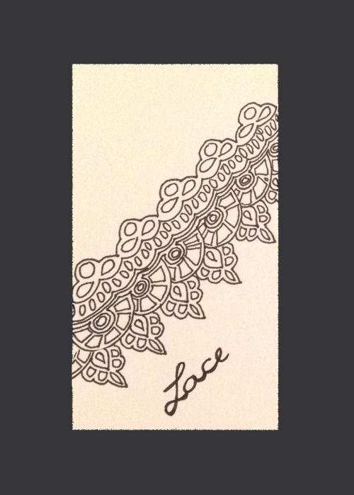 Lace Drawing at PaintingValley.com | Explore collection of Lace Drawing