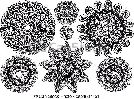 Lace Pattern Drawing at PaintingValley.com | Explore collection of Lace ...