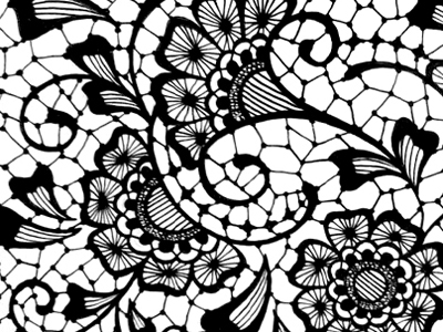 Lace Pattern Drawing at PaintingValley.com | Explore collection of Lace ...