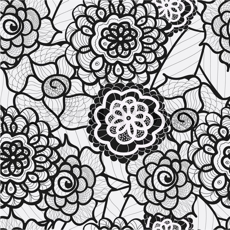 Lace Pattern Drawing at PaintingValley.com | Explore collection of Lace ...