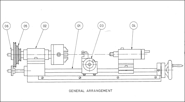 Lathe Drawing at PaintingValley.com | Explore collection of Lathe Drawing