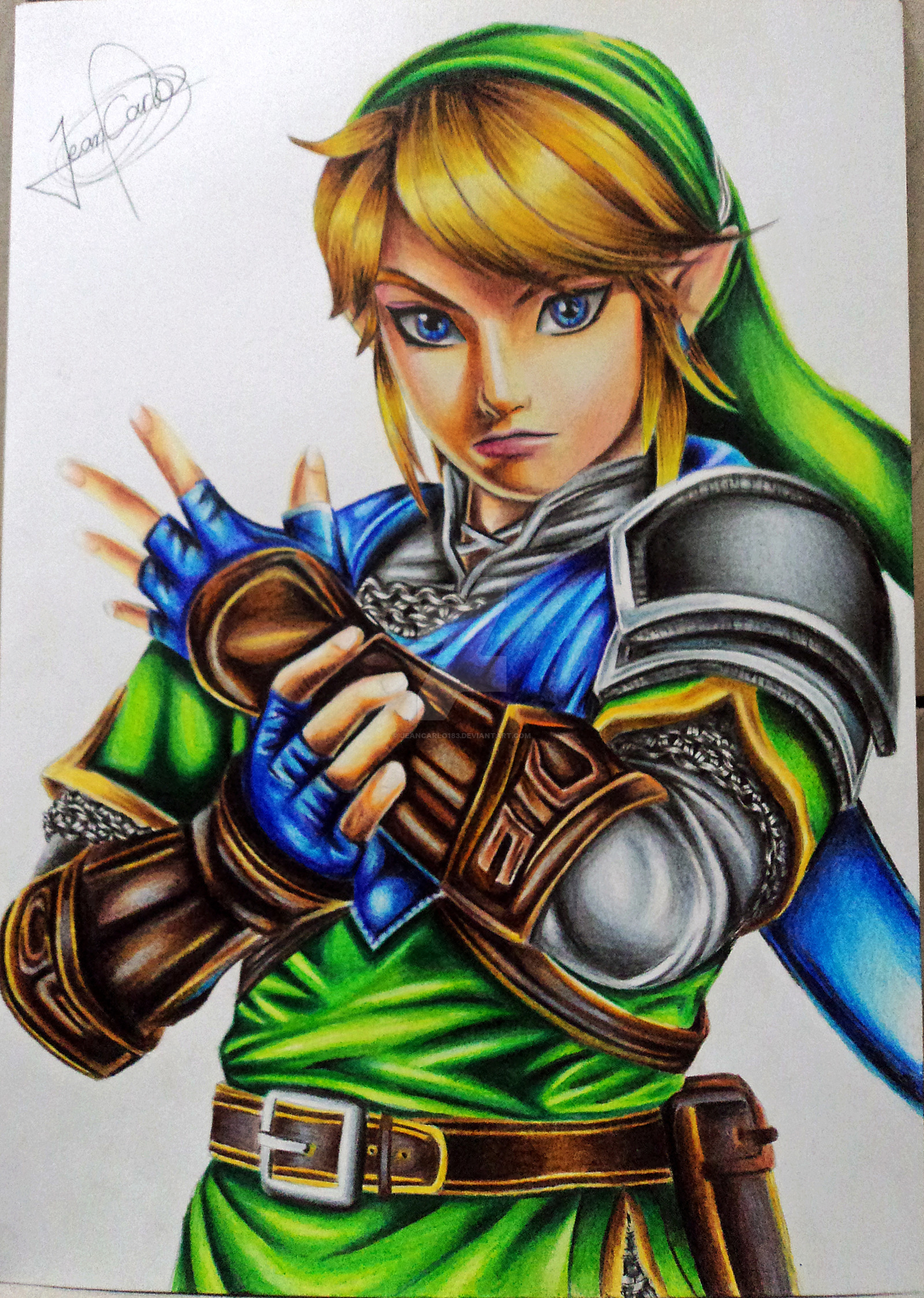 Legend Of Zelda Link Drawing at PaintingValley.com | Explore collection of Legend Of Zelda Link ...