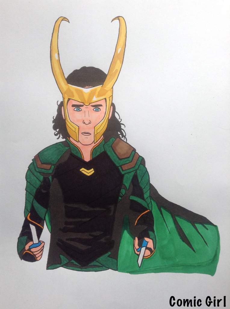 Loki Drawing at PaintingValley.com | Explore collection of Loki Drawing