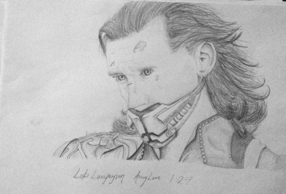 Loki Drawing at PaintingValley.com | Explore collection of Loki Drawing