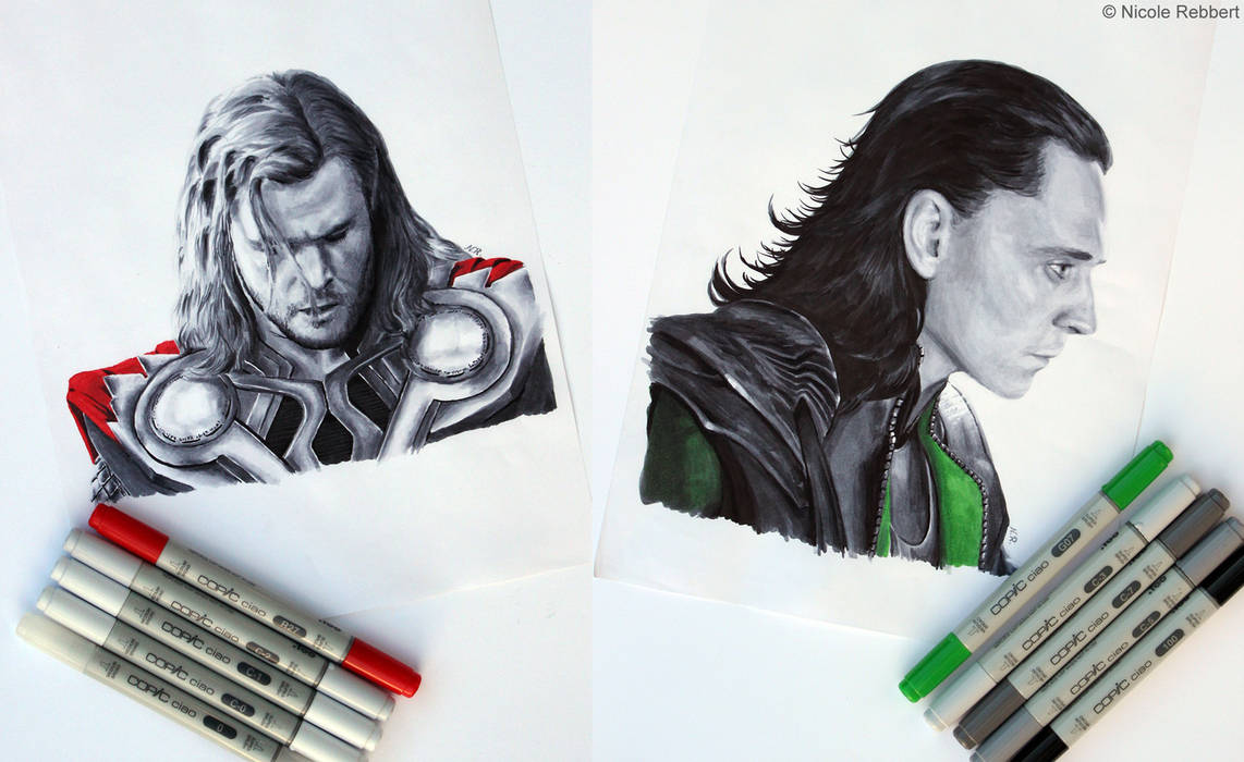 Loki Drawing at PaintingValley.com | Explore collection of Loki Drawing