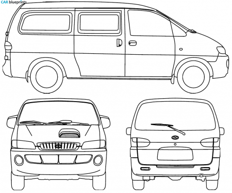 Minivan Drawing at PaintingValley.com | Explore collection of Minivan ...
