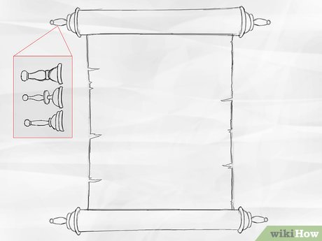 Scroll Line Drawing at PaintingValley.com | Explore collection of ...