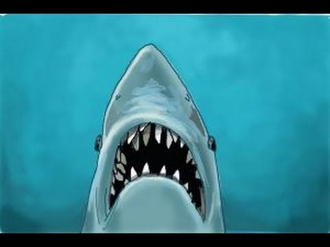 Shark Jaw Drawing at PaintingValley.com | Explore collection of Shark ...