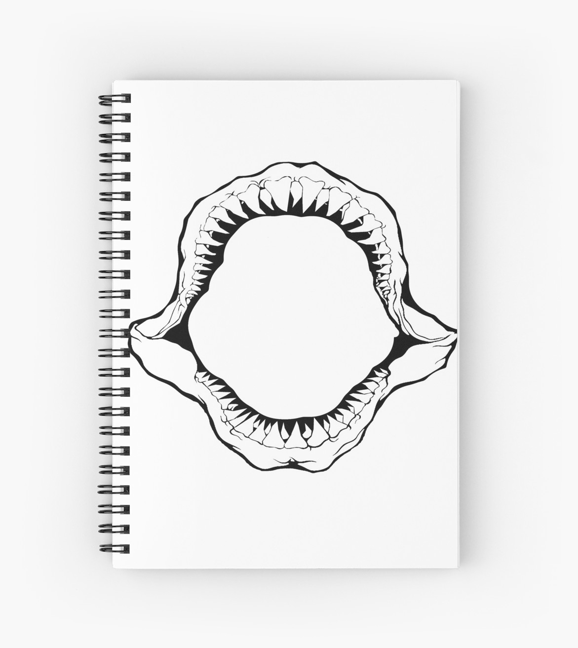 Shark Jaw Drawing at PaintingValley.com | Explore collection of Shark ...