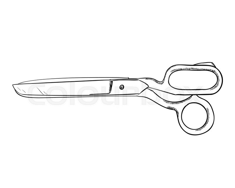Shears Drawing at PaintingValley.com | Explore collection of Shears Drawing