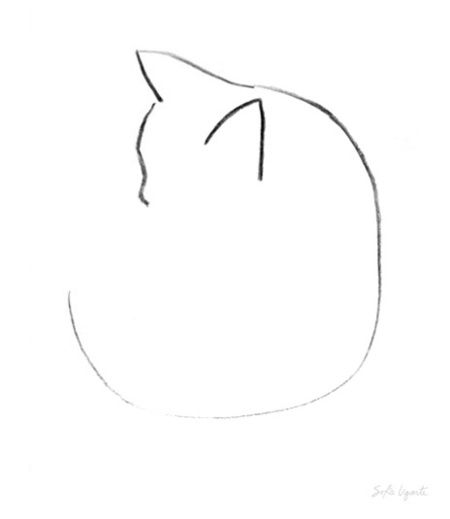 Simple Line Drawing at PaintingValley.com | Explore collection of ...